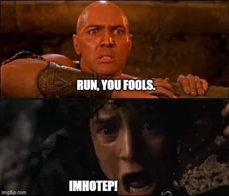 Best Funny the mummy Memes - 9GAG