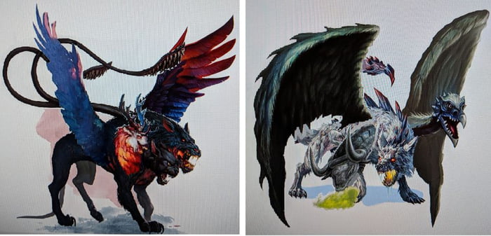 Custom Chimera's for D&D - 9GAG