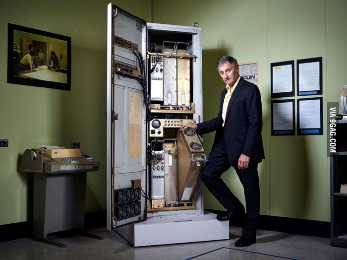 The router that sent the first message over the early internet in 1969 ...