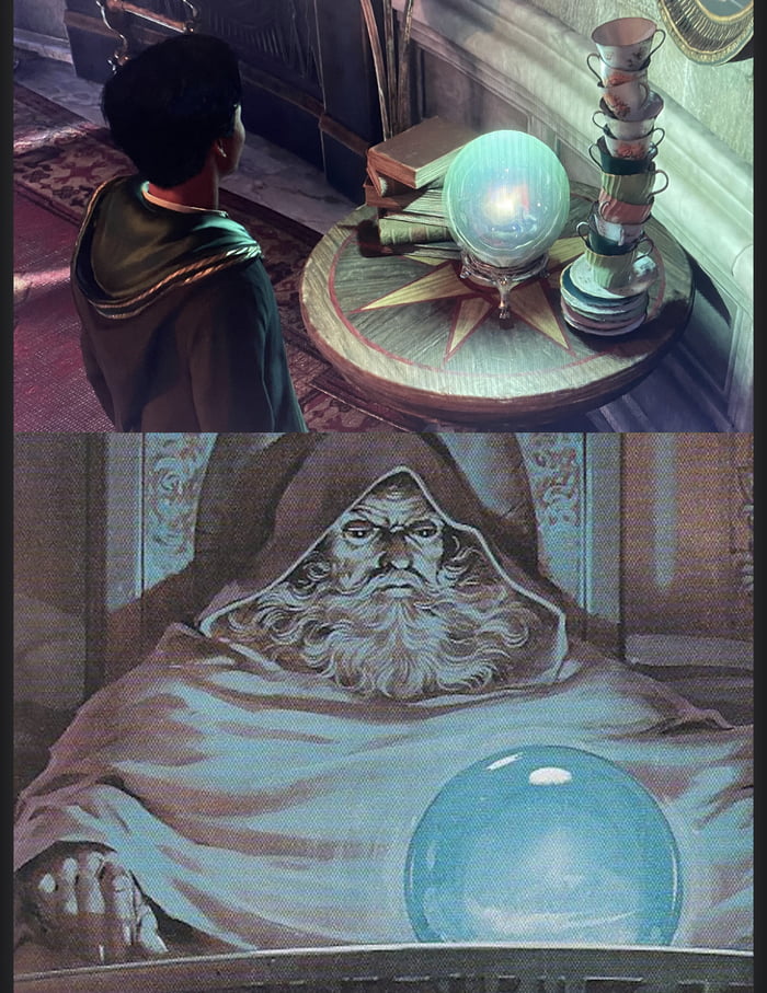 What’s this orb doing here? Can it tell your future? What if I drink ...