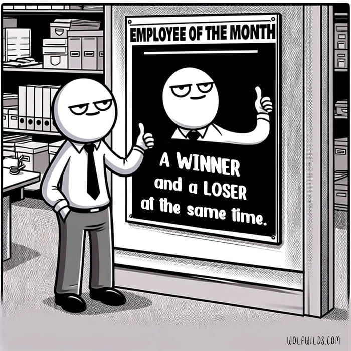 Winner and loser - 9GAG