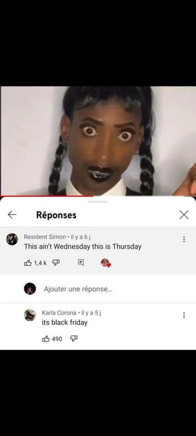 Not Wednesday, Thursday - 9GAG