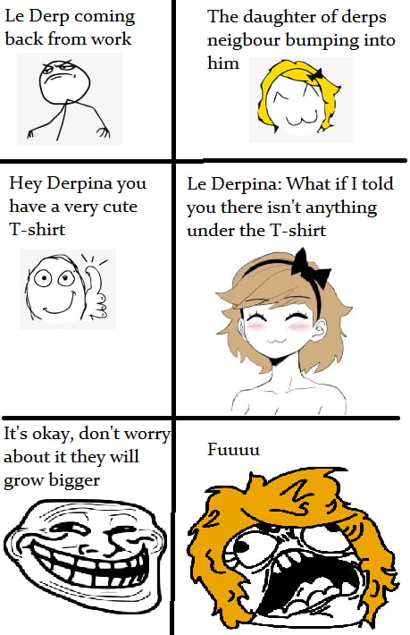 Derp and his neighbors daughter Derpina - 9GAG