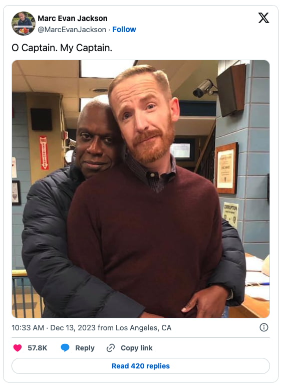 Andre Braugher, Star Of 'Brooklyn Nine-Nine' Dies Aged 61. Co-Stars Pay ...