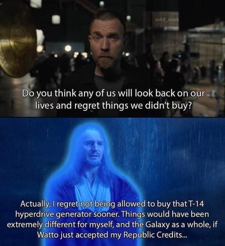 Best Funny qui gon jinn Memes - 9GAG