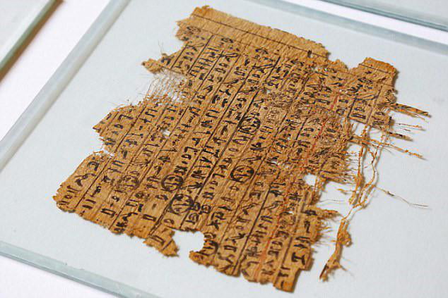 The Diary of Merer. This scroll of ancient papyrus is the only first ...