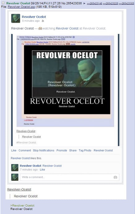 Best Funny revolver ocelot Memes - 9GAG