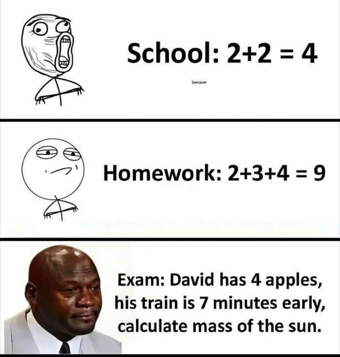 😂 Highschool maths be like: - 9GAG