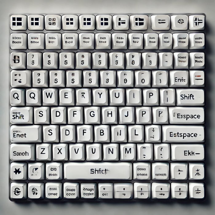 Asked chatGPT how a standard Danish Keyboard layout looks like. WTF ...