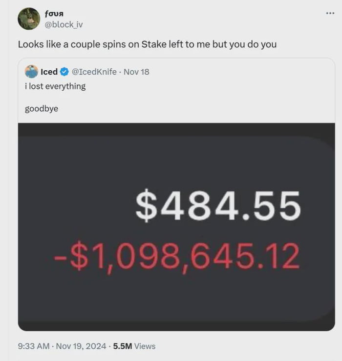 Losing everything - 9GAG