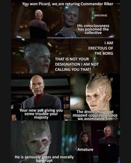Picard Borg Memes Memebase Borg All Your Memes In Our Base Funny