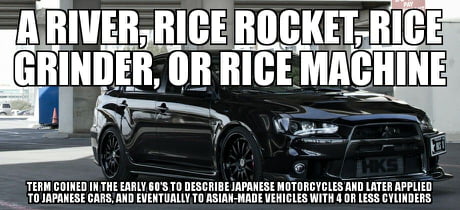 Rice Burner Meme