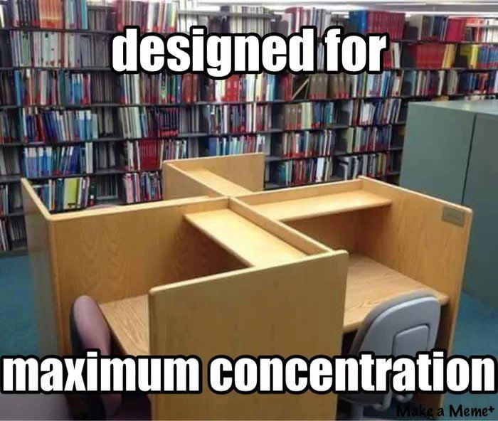 Designed for maximum concentration - 9GAG