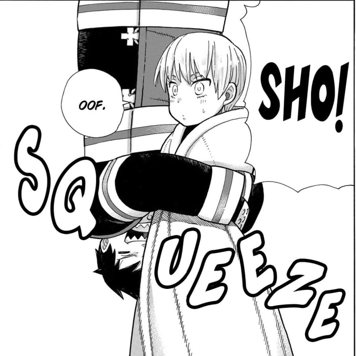 "Fire Force" latest chapter. Sho is adorable. - 9GAG