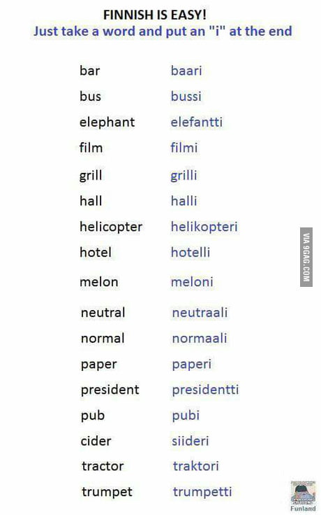 Finnish Language Memes