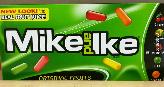I thought it said "mike pue ike" for a second... - 9GAG