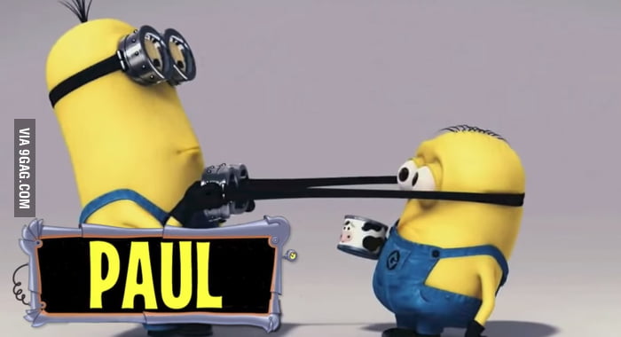 Now you know how a minion looks like without glasses - 9GAG