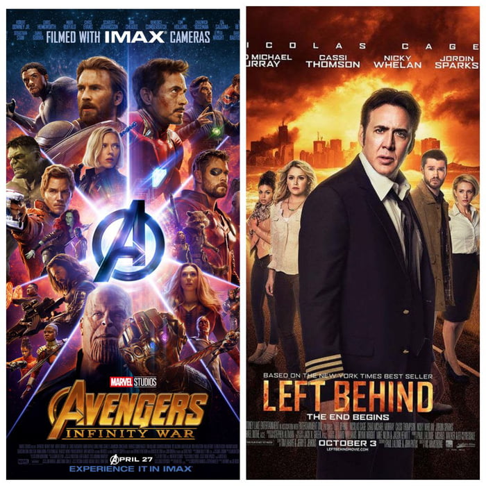I think Left Behind movie is the after effect of Thanos Snap in the ...