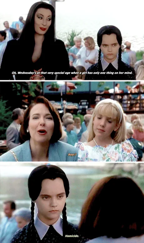 Wednesday Addams Meme Homicide