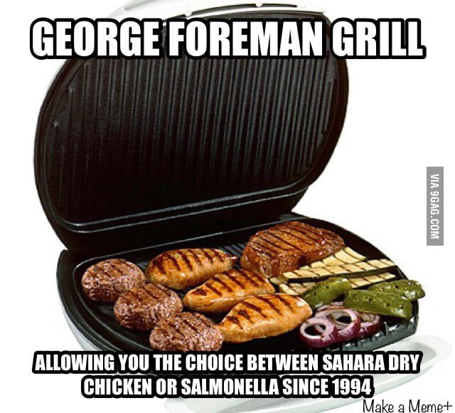George foreman grill - 9GAG