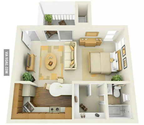 Small House For One Person