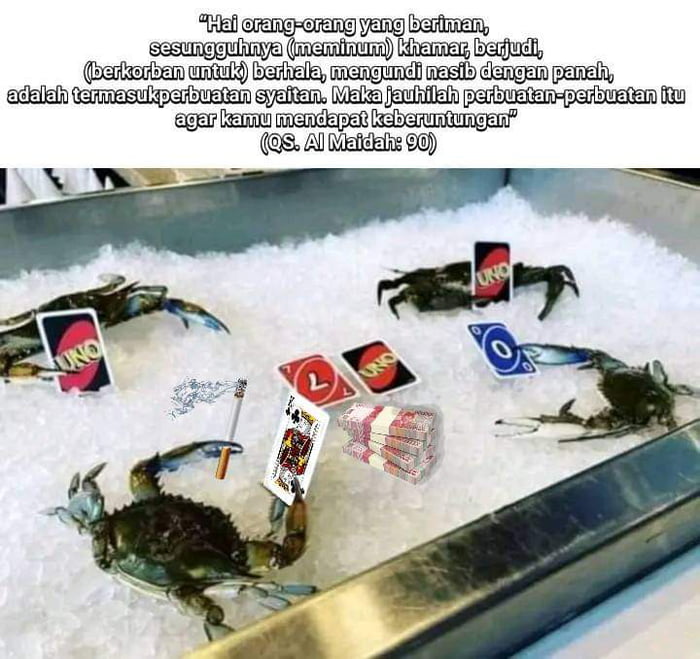 Jika kamu menang itu awal dari kekalahan - 9GAG