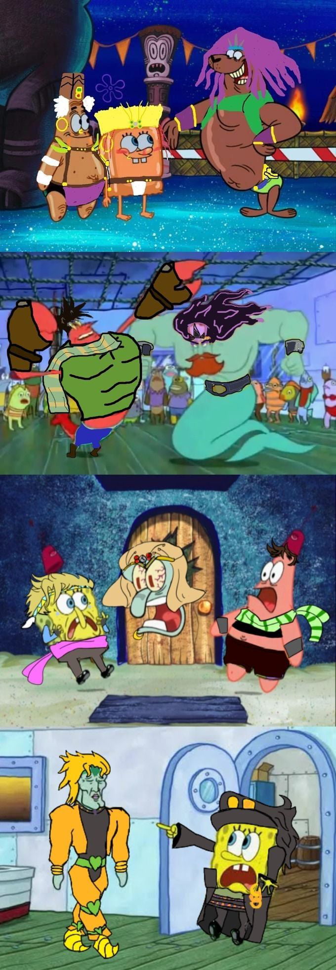 JoJo explained in Spongebob - 9GAG