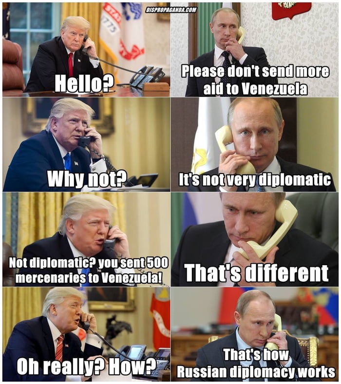 Many types of diplomacy - 9GAG