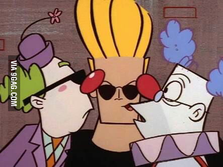 Johnny Bravo was ahead of his time with the clowns - 9GAG