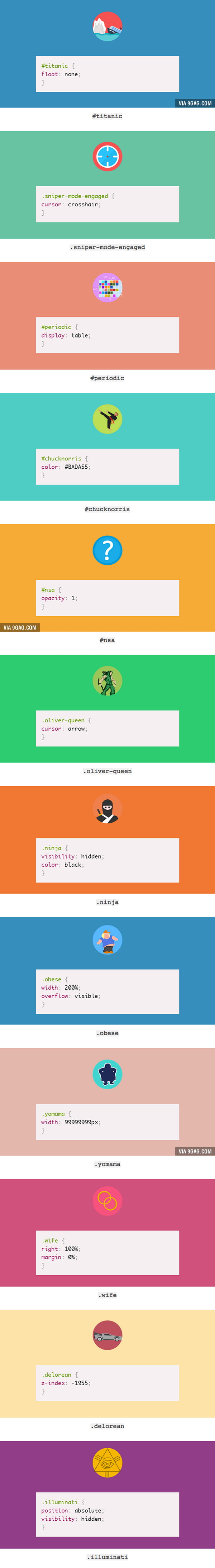 A Hilarious Collection of CSS Puns & Jokes - 9GAG