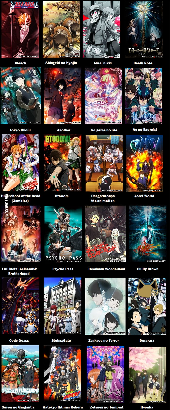 Some good animes that you should watch (part I) - 9GAG