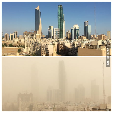 Kuwait City Before And After