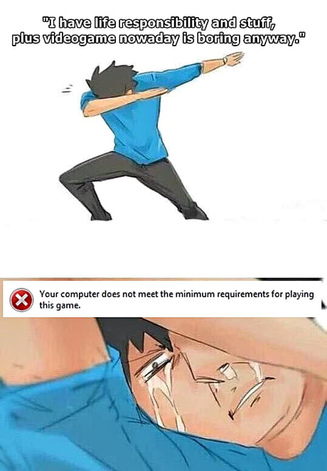 Best Funny system requirements Memes - 9GAG