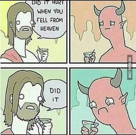 Not Today Satan Meme