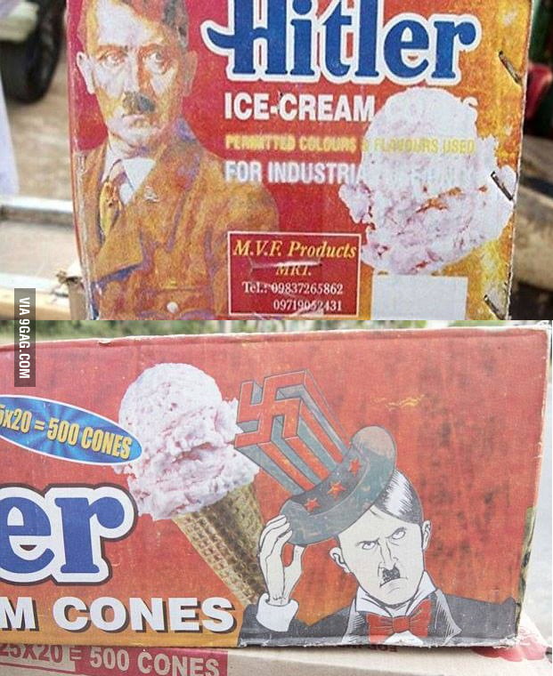 Hitler ice cream - 9GAG