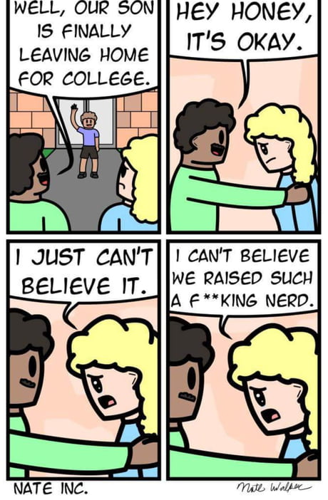 Leaving For College Comic