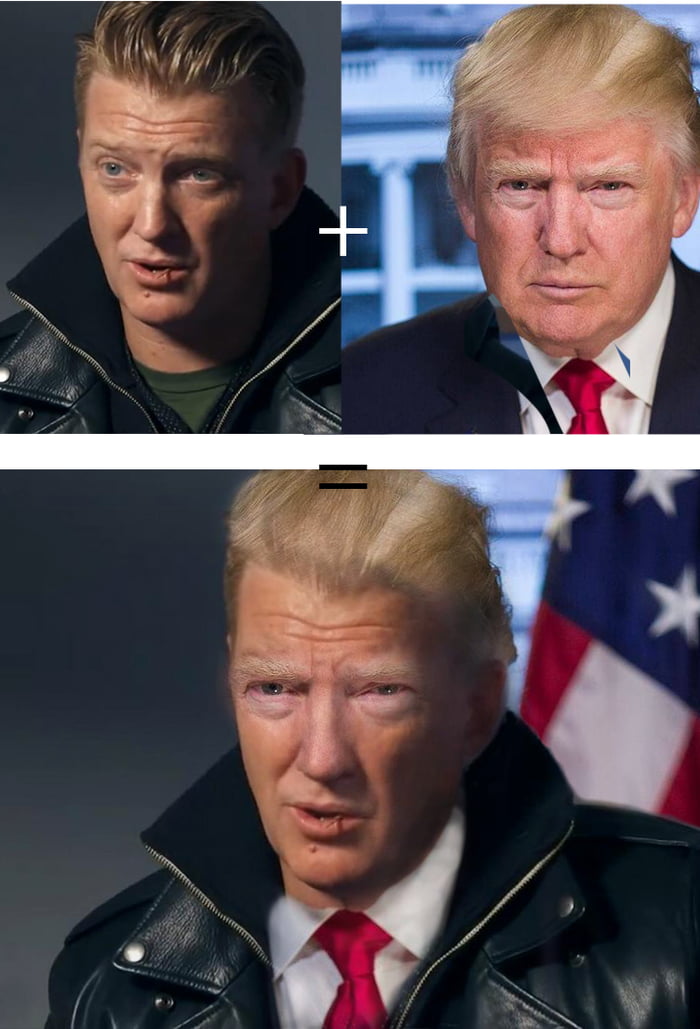 Josh Homme and Donald Trump - 9GAG