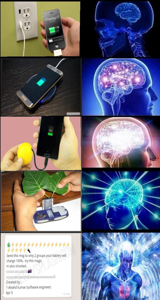 Charge your brain - 9GAG