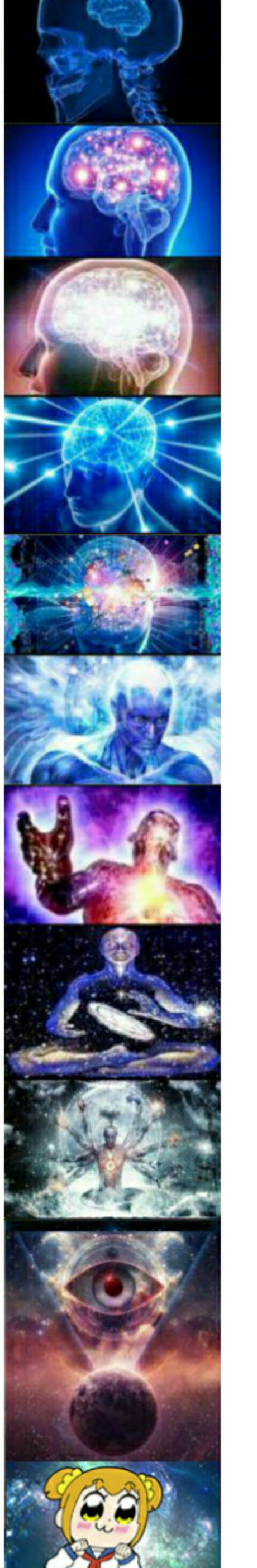 Expanding Brain Meme Blank