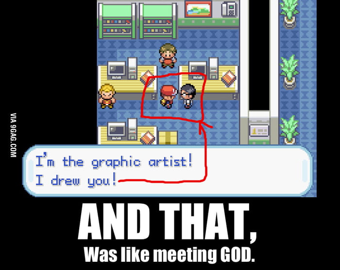 He drew you! - 9GAG