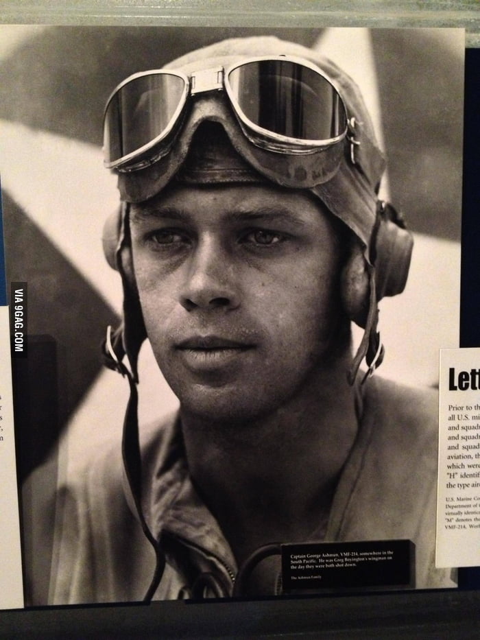The role Brad Pitt was born to play: Captain George Ashmun - 9GAG