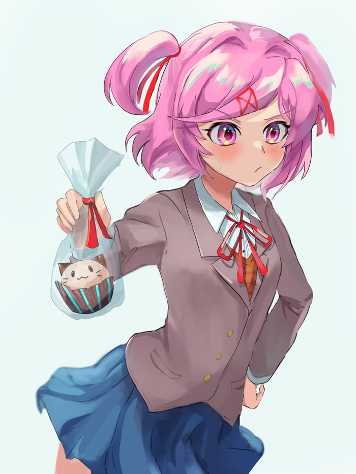 Natsuki makes the cutest cupcakes. - 9GAG