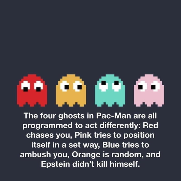 How the Pac-Man ghosts really work. - 9GAG