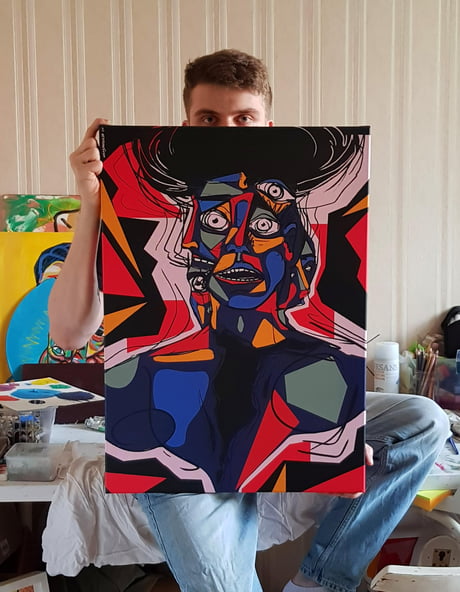 I’ve made a series of artworks about mental illness and this is the ...