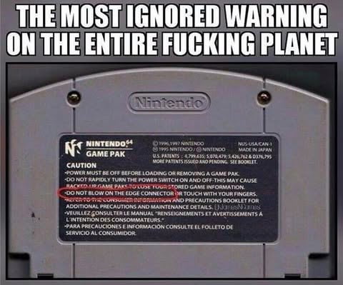 The most ignored warning on the entire planet. - 9GAG