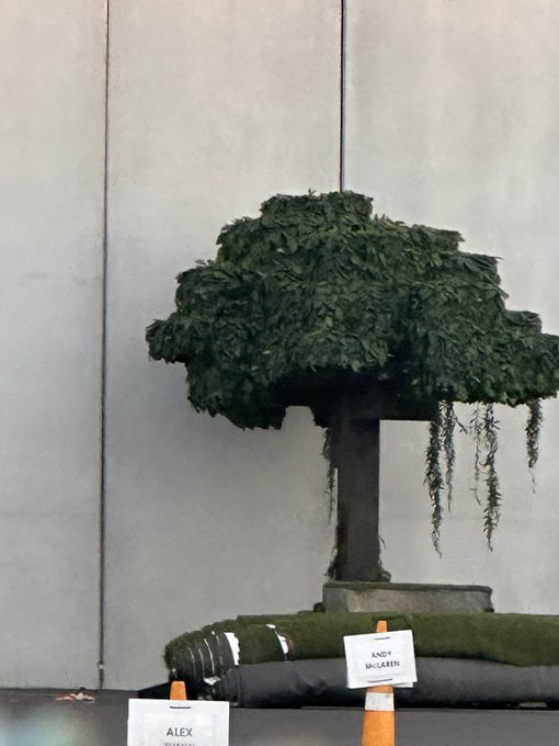 Behind-The-Scenes Leak Shows Tree From Live-Action 'Minecraft' Movie - 9GAG