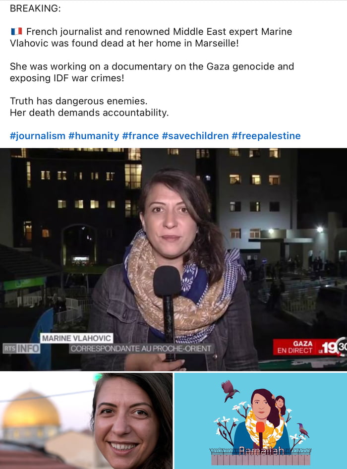 I wonder why the Mossad killed her - 9GAG