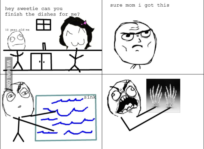 Behold the first rage comic I ever made - 9GAG
