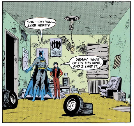 Bruce goes slumming - 9GAG