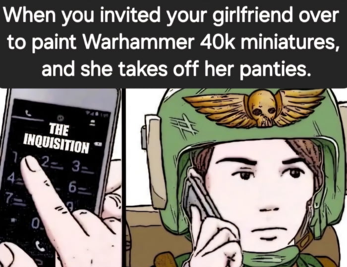 GIVE ME ALL OF YOURS BEST 40H MEMES FOR THE GLORY OF EMPEROR! - 9GAG